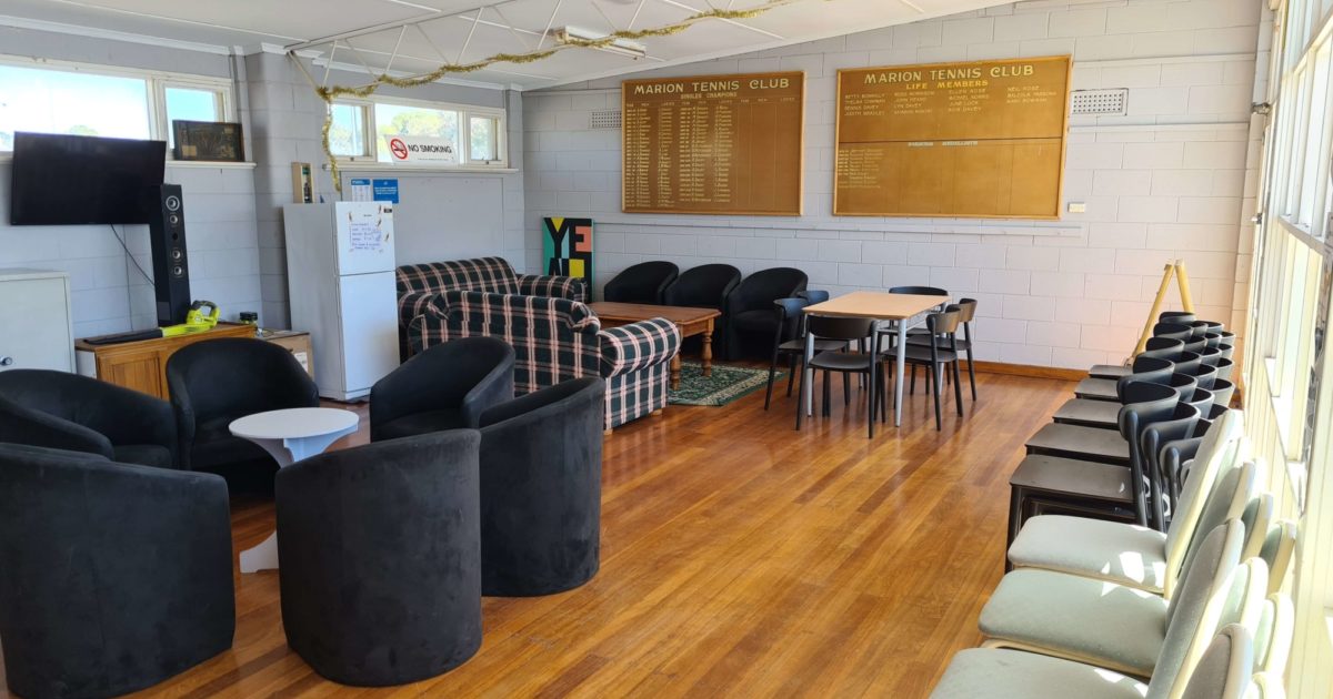 Marion Tennis Club | Venues & Facilities | City of Marion